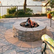 Techo-Bloc Valencia Firepit - Atlantic Mulch