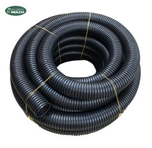 4" Solid Corrugated Pipe 100' Length - Atlantic Mulch